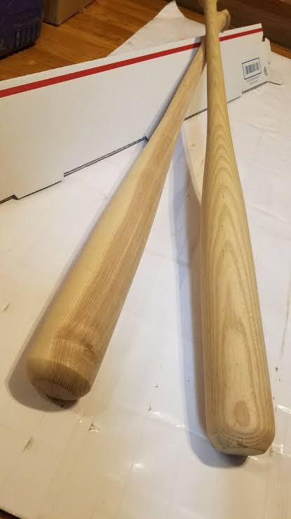 Wooden Baseball Bat (34) Inches Solid Wood - Step Up To The Plate With ...