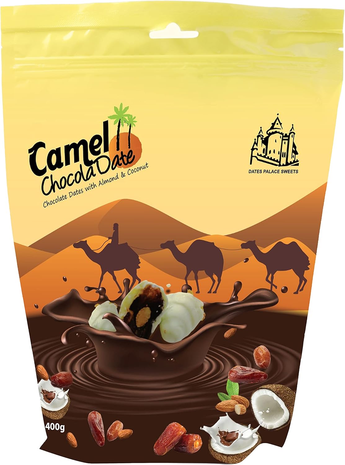 Sweets Camel Chocolate Dates 400Gm - Dubai | Daraz.com.bd