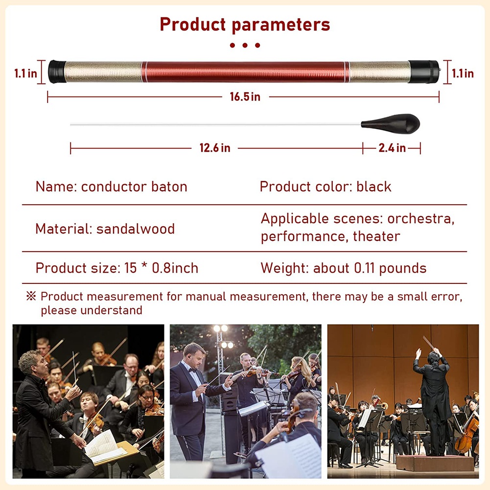 Conducting Baton with Storage Cylinder Handle, Music Baton | Daraz.com.bd