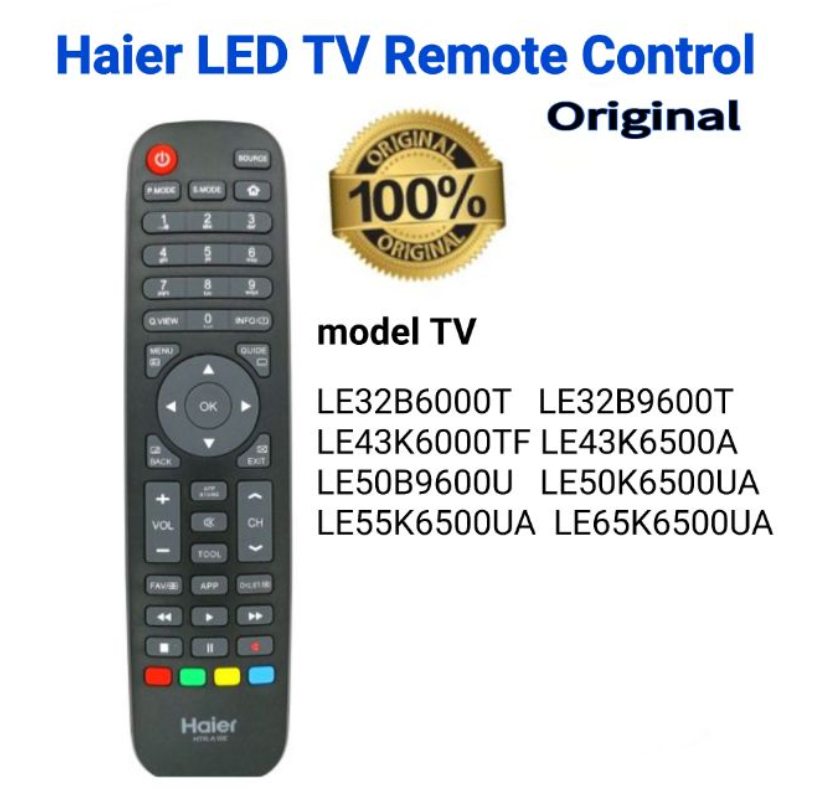 HAIER SMART LED TV REMOTE CONTROL | Daraz.com.bd