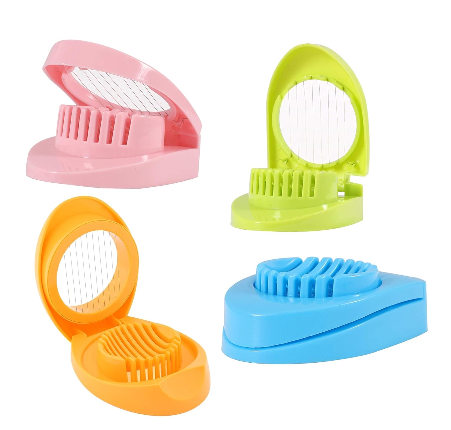 Dhananjay Egg Cutter, Egg Slicer, Boiled Eggs Cutter, Stainless Steel ...