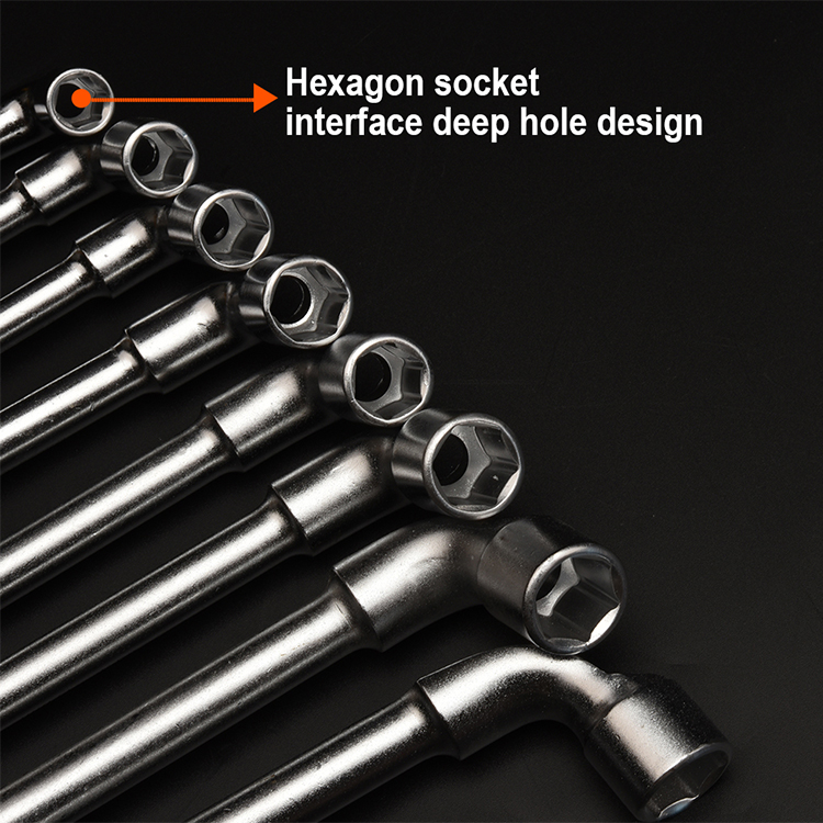 Harden 17mm L-Type Socket Wrench L-angled Hex Socket Spanner Double ...