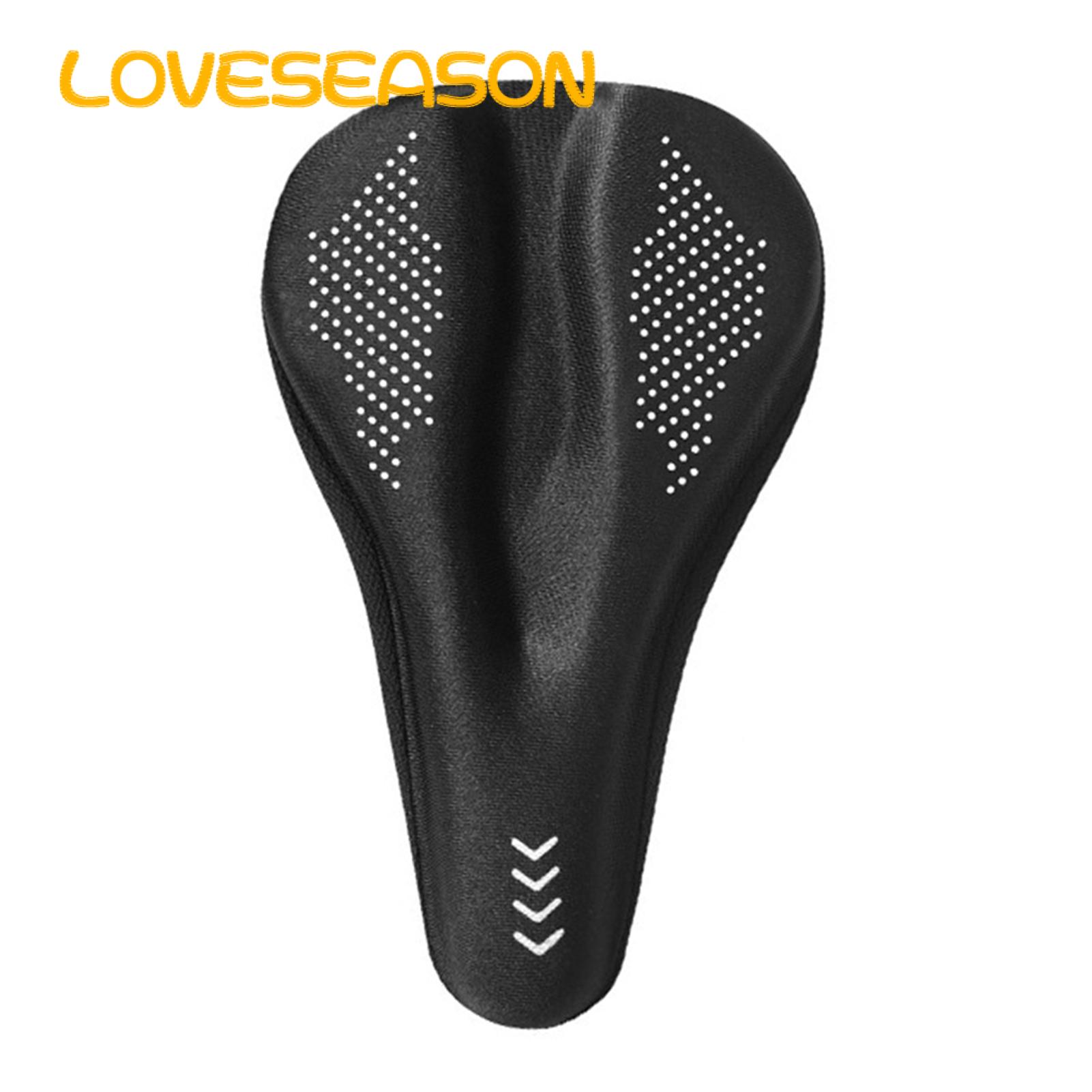 Cycling Saddle Cover Waterproof Bike Seat Cover Universal Fit Super Soft Thickened Cushion for ...