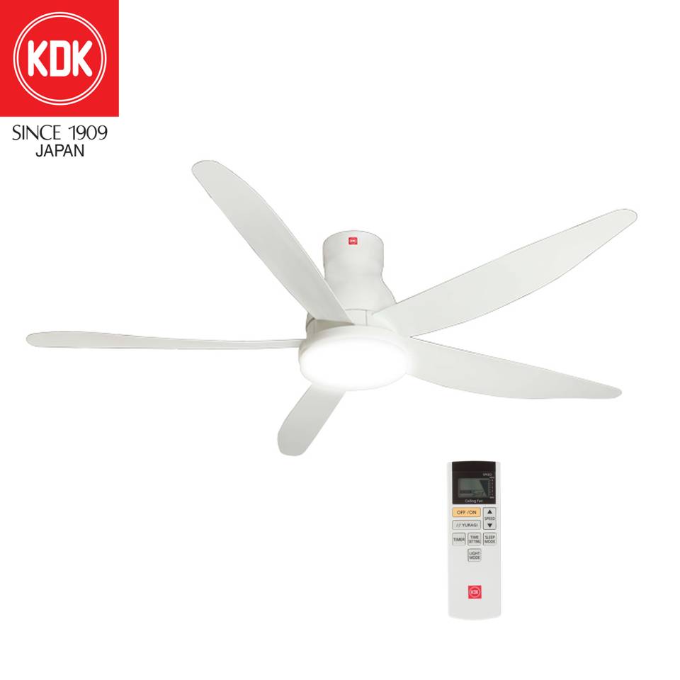 KDK U60FW Remote Control Ceiling Fan with LED Light | 60 inch | Daraz ...