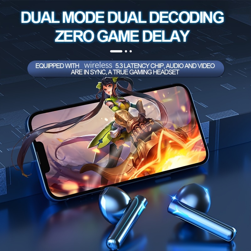Star Ring Metal Alloy Esports Game Earphones Noise Reduction Stereo Low ...