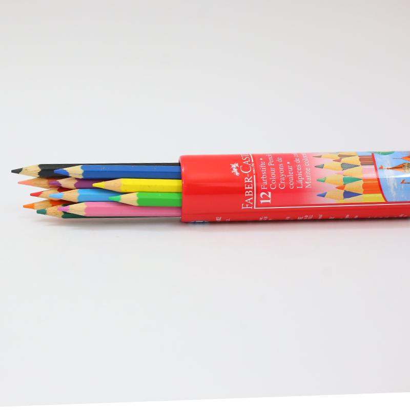 Faber-Castell Classic Color Pencils (Round Tin) - 12 Pcs | Daraz.com.bd