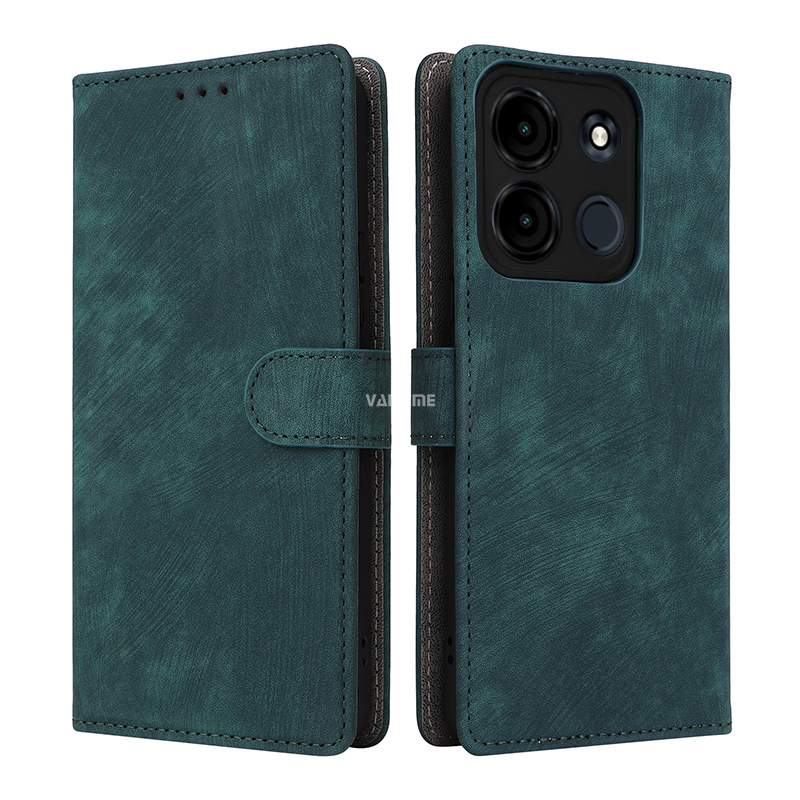 Vantime for itel A60 / A60s 4G PU Leather Wallet Case RFID Blocking ...