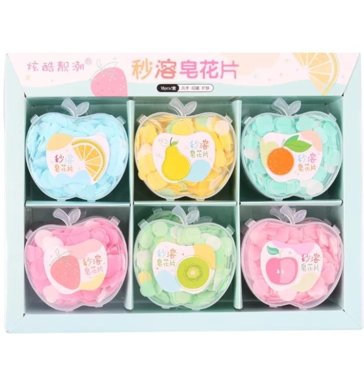Travel soap Soft Flower Design, Hand Paper Soap For Travelling ...