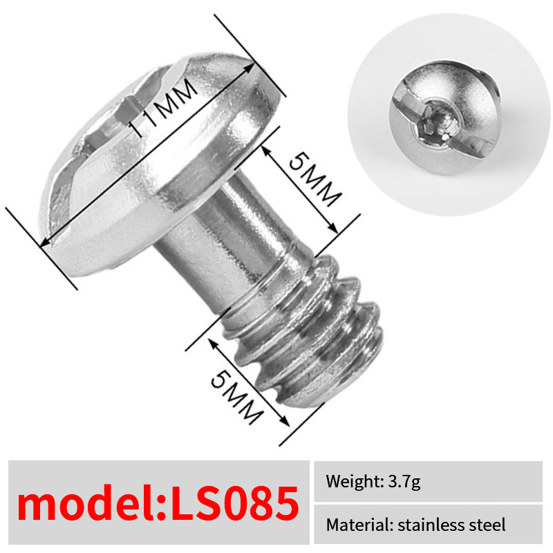 High Quality Camera Screw Set 1/4 Inch Quick Release Plate Screw DSLR ...