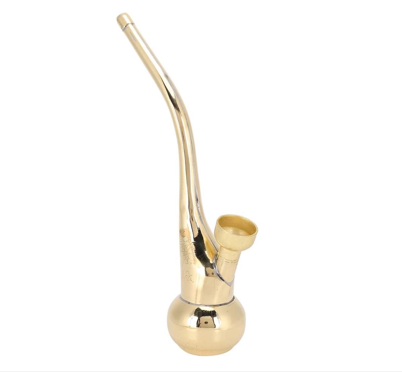 Mini Pipe Water Smoking Pipe Copper Alloy Water Filter Smoking Accessories