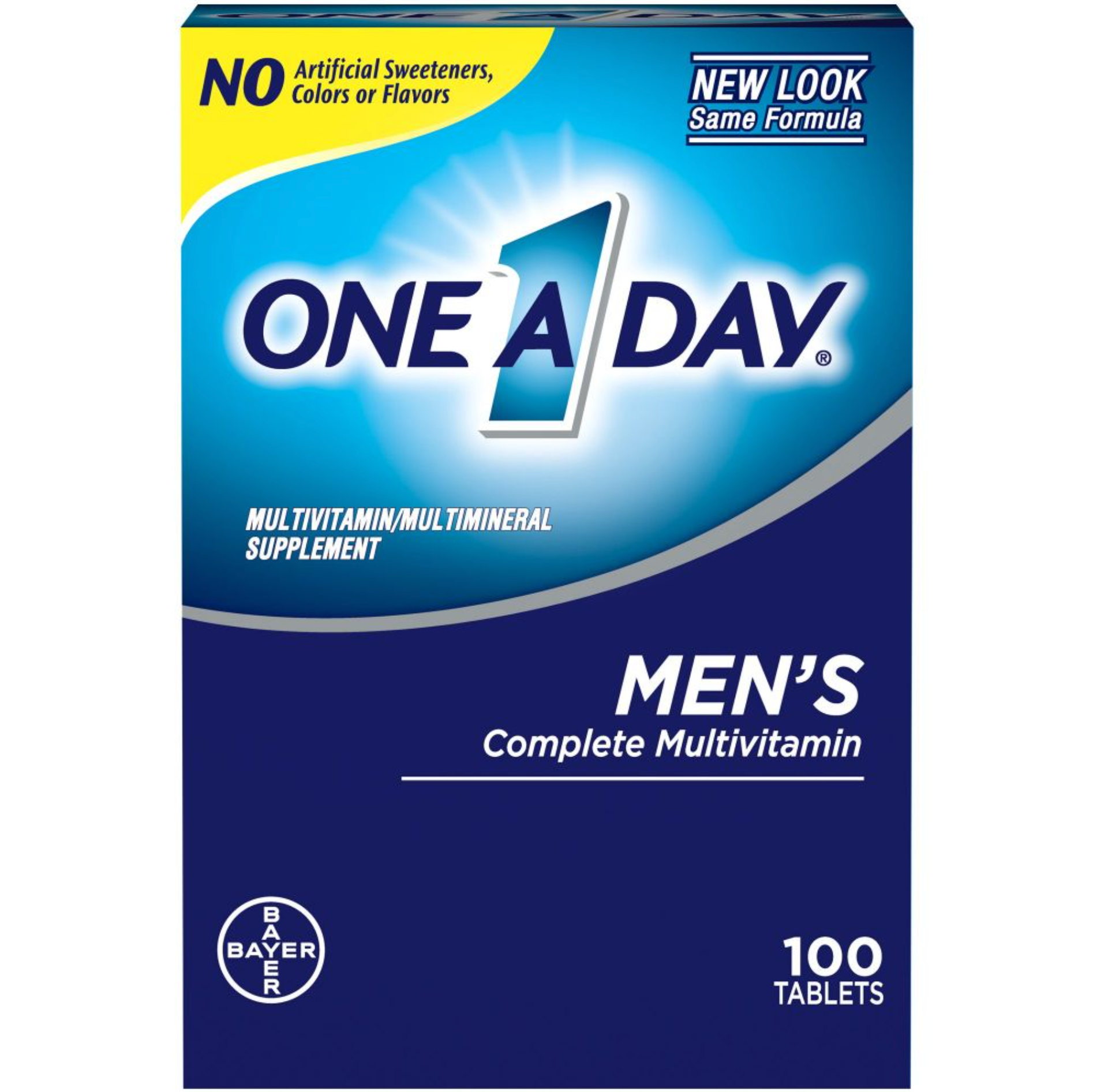 One A Day Men’s Complete Multivitamin Supplement – 100 Tablets | Daraz ...