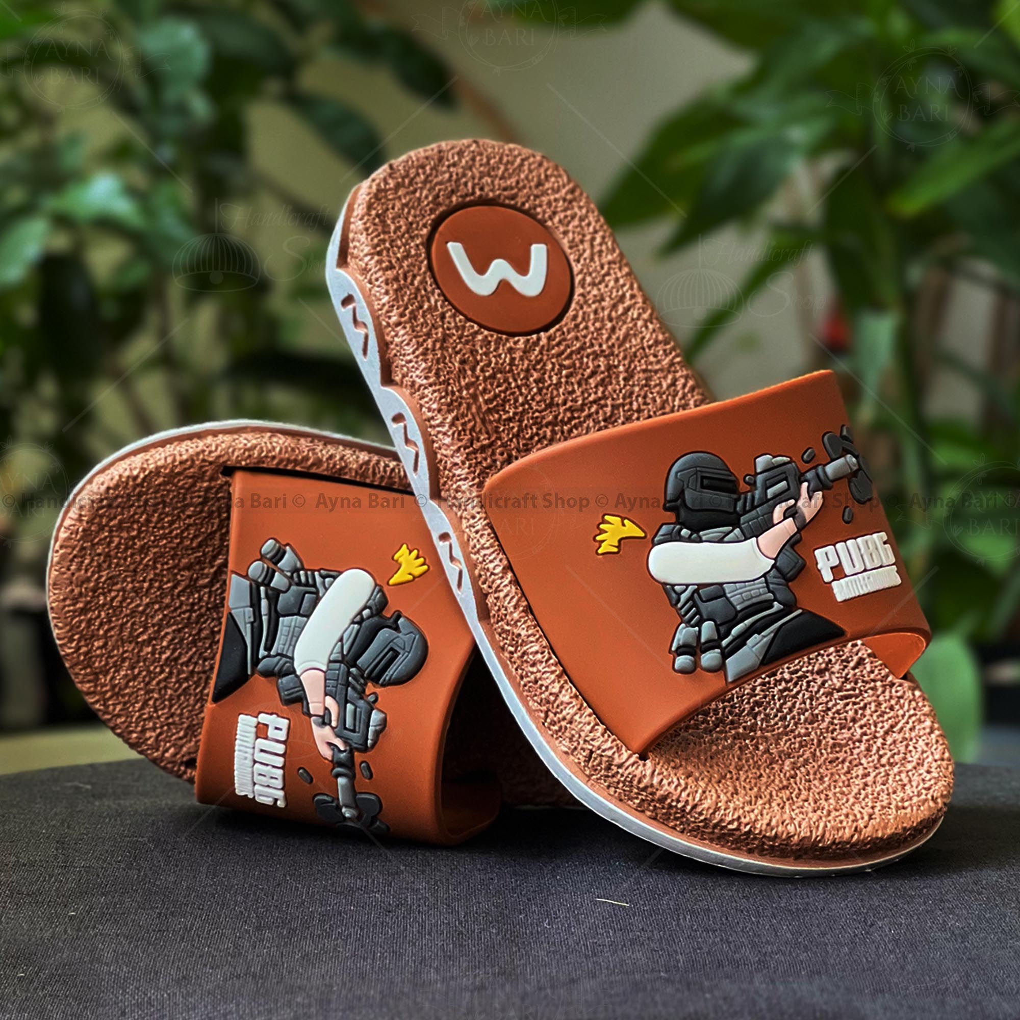 Slides Slipper for Childs Boys Summer Slippers Shoes Graffiti Open Toe ...