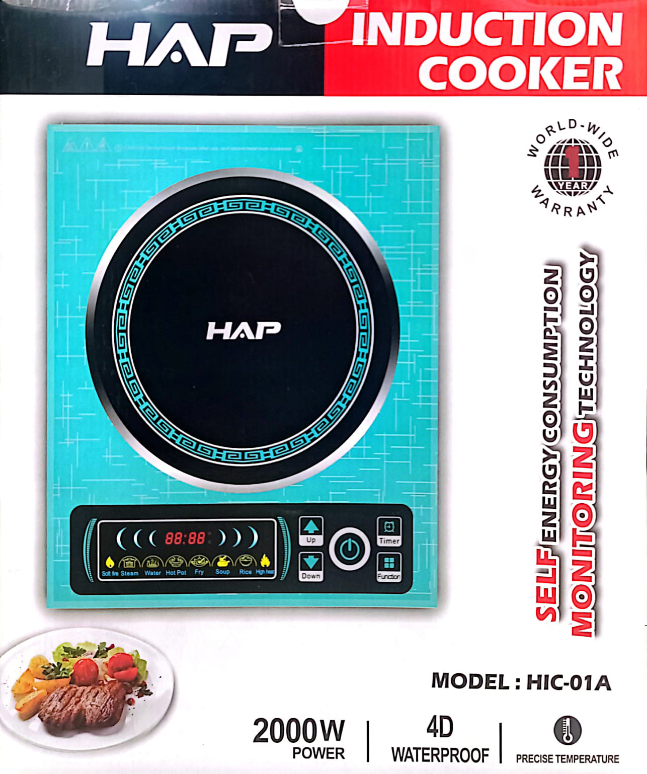 HAP Induction Cooker Model : HIC- 01 A | Daraz.com.bd
