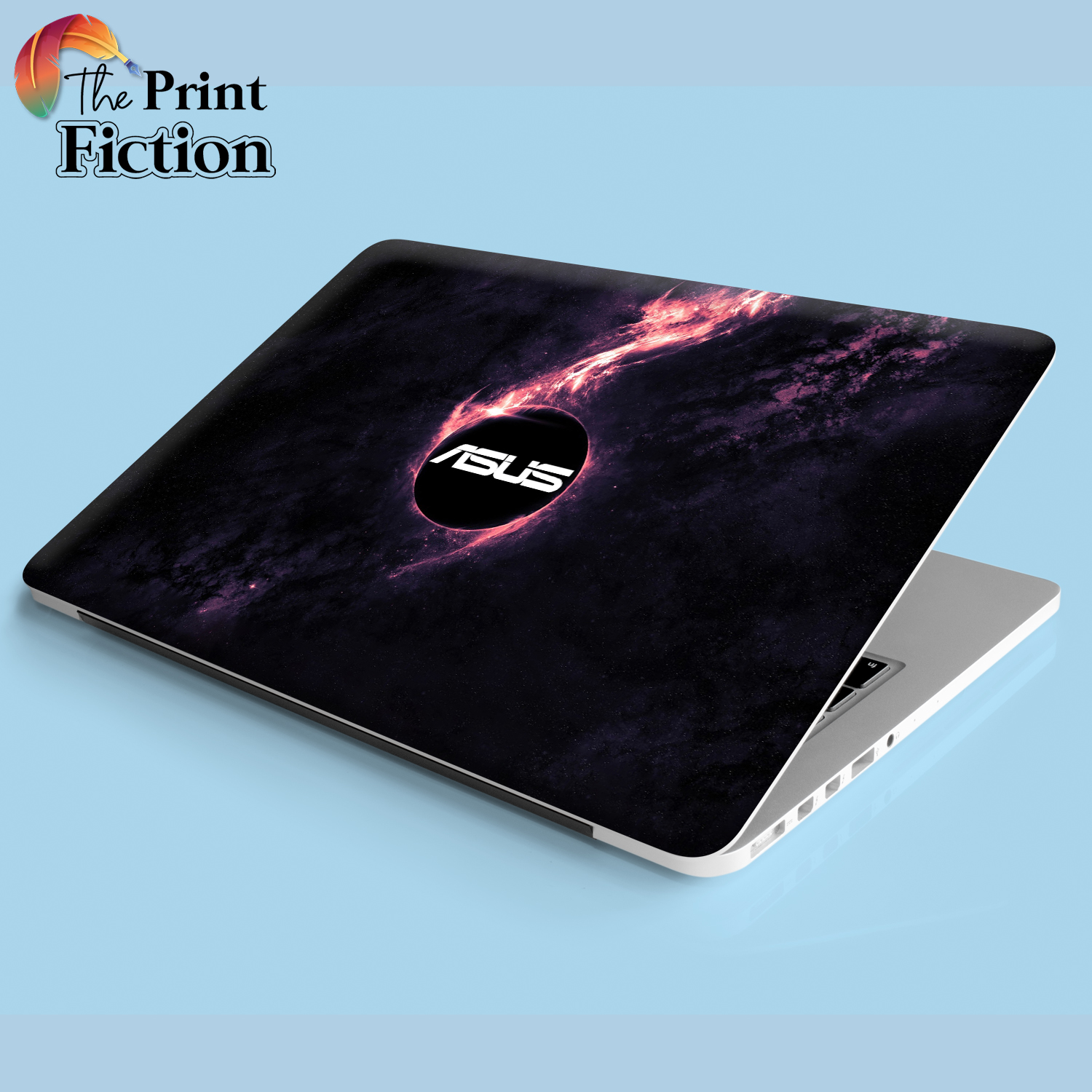 Galaxy With Asus Laptop Sticker