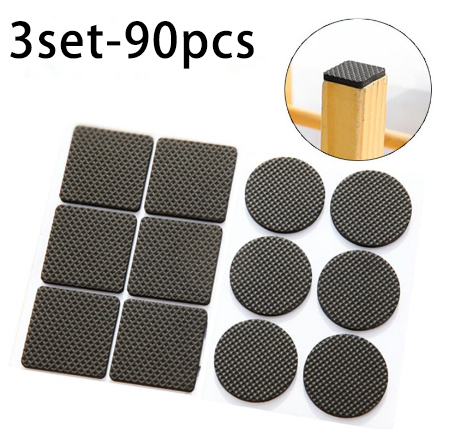 30Pcs/Set Non-slip Self Adhesive Furniture Rubber Table Chair Feet Pads ...
