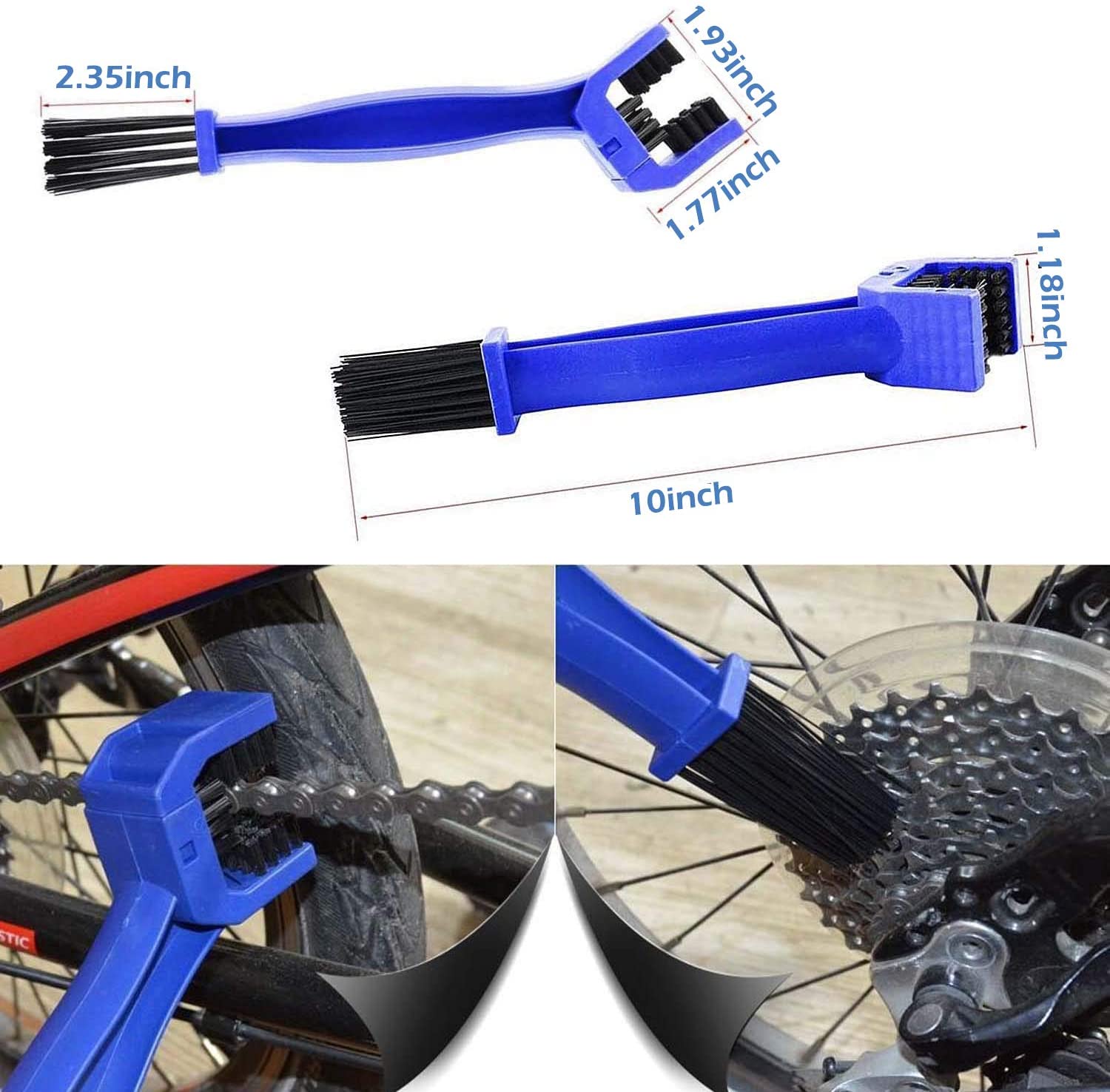 Best Durable Motorcycle Chain Cleaner Brush - Motorcycle/Bike/Cycle ...