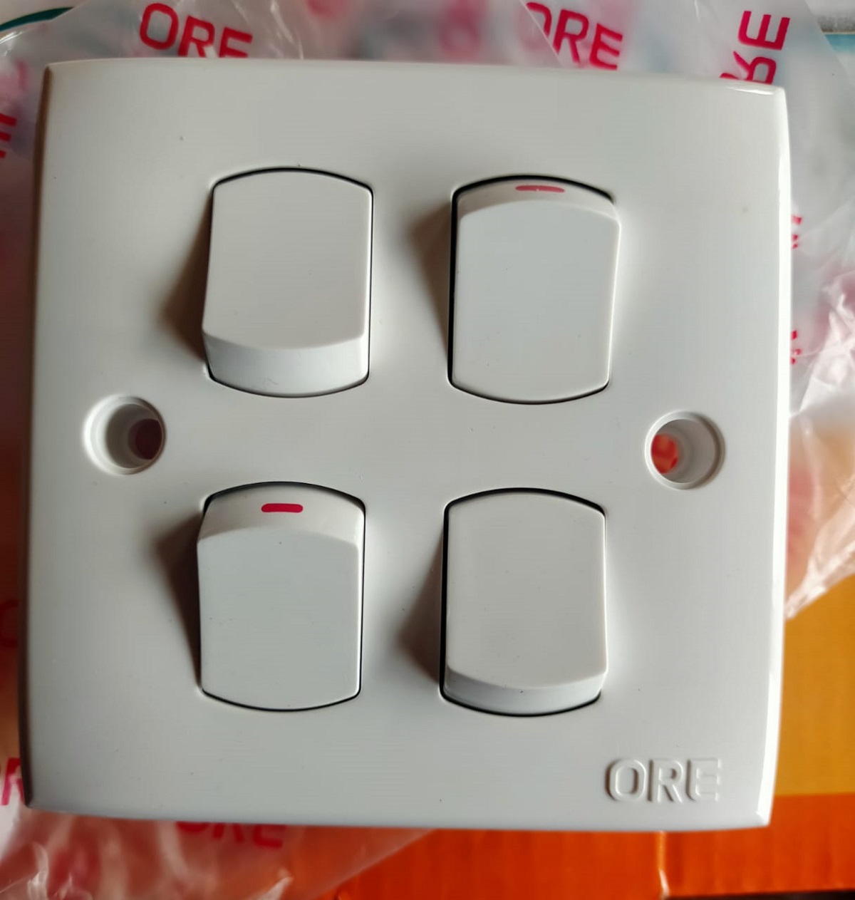 4 Gang 1 Way Switch - EG Series | Daraz.com.bd