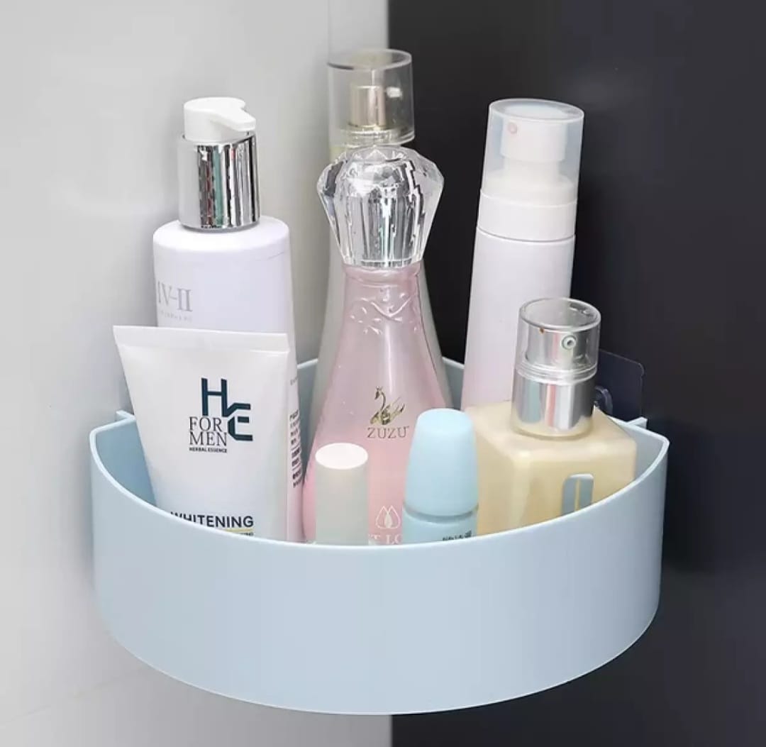 Kitchen and Bathroom Plastic Storage Corner Rack | Daraz.com.bd