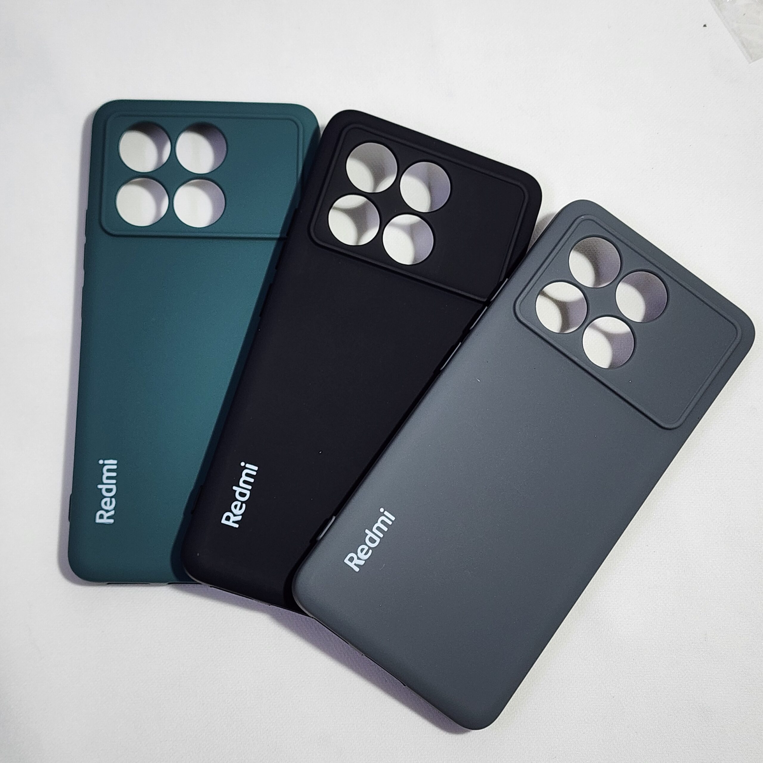 For Poco X6 Pro Phone Back Cover Luxury Flexible Premium Shockproof ...