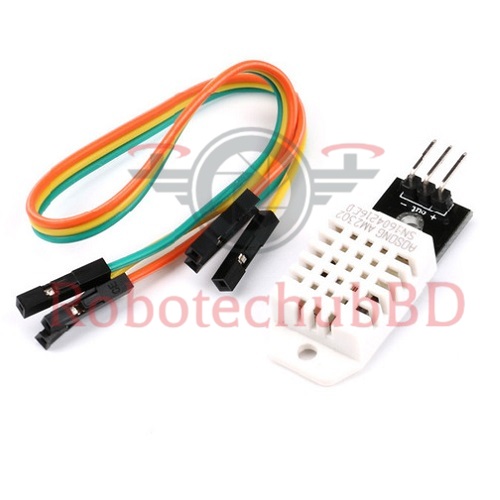 DHT22 Digital Temperature & Humidity Sensor Module | High-Accuracy Sensor for Arduino, ESP32 ...