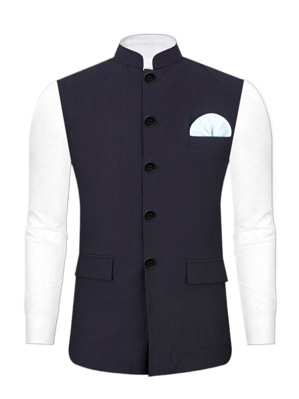 Black Koti for men print brand | Nehru jacket for men | Waist coat and ...