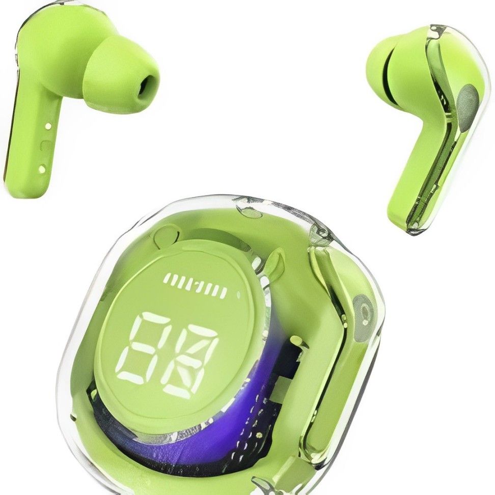 Ultrapods Pro True Wireless Earbuds with 3D LED Display, Bluetooth 5.3 ...