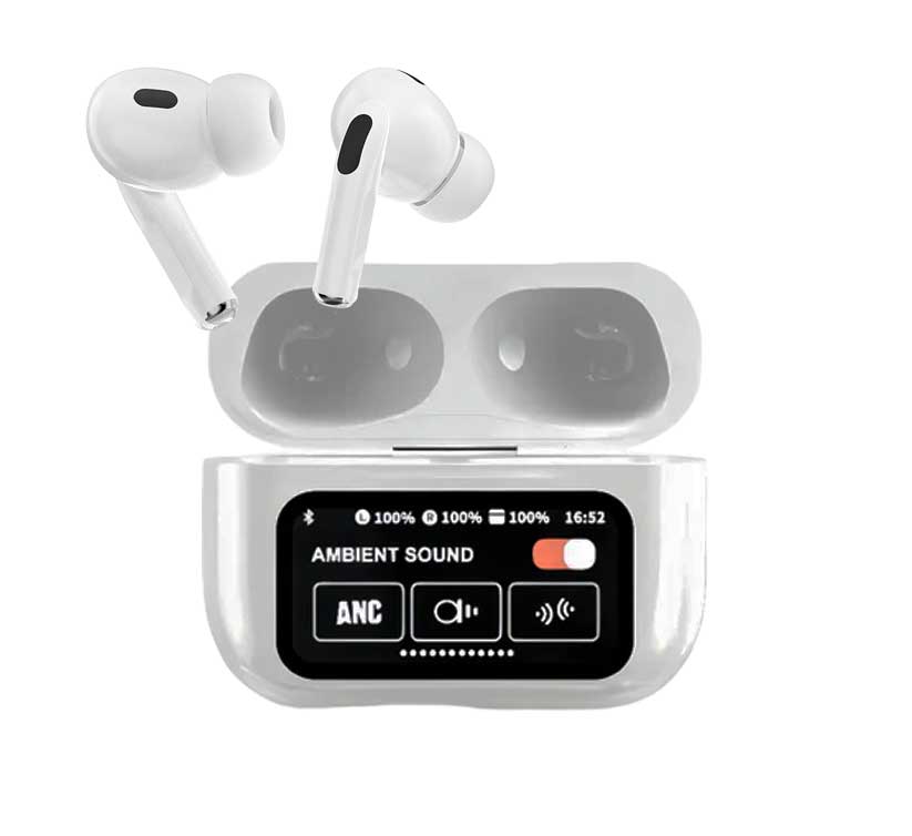 A9 Pro ANC/ENC Dauble Dark Noise Reduction Touch Control Bluetooth ...