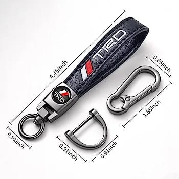 Leather Car Keychain for Toyota TRD | Daraz.com.bd