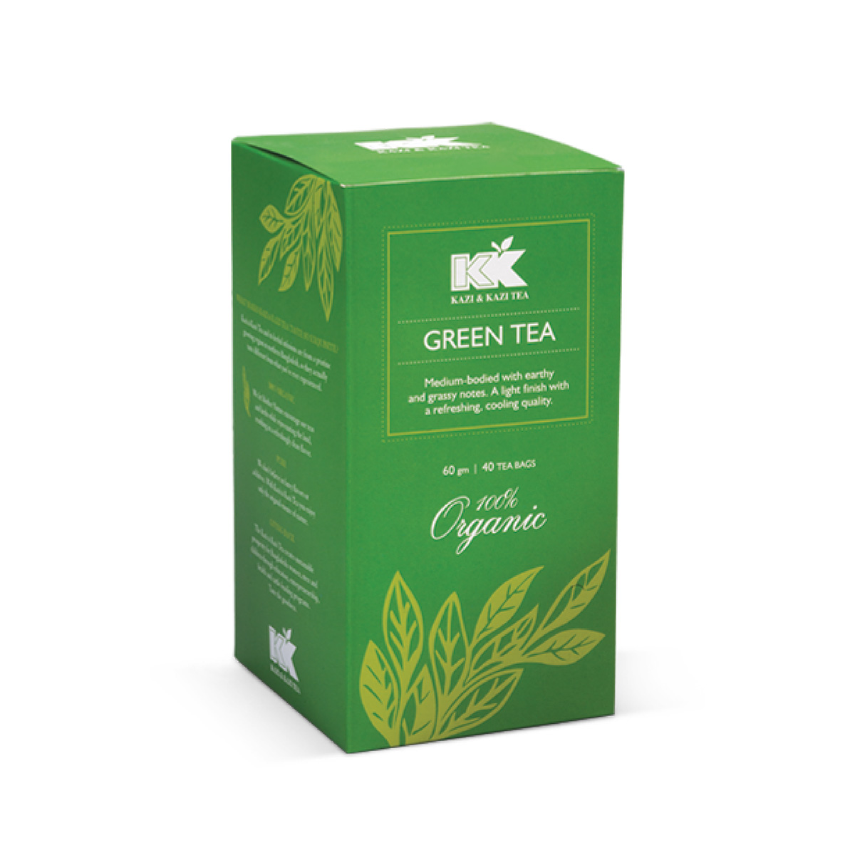 Kazi & Kazi Green Tea 60 gm (40 Sachets) | Daraz.com.bd