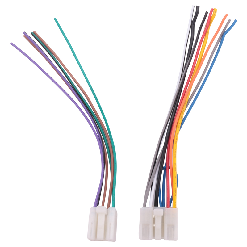 Universal Stereo Cd Player Wiring Harness for // Wire Adapter ...