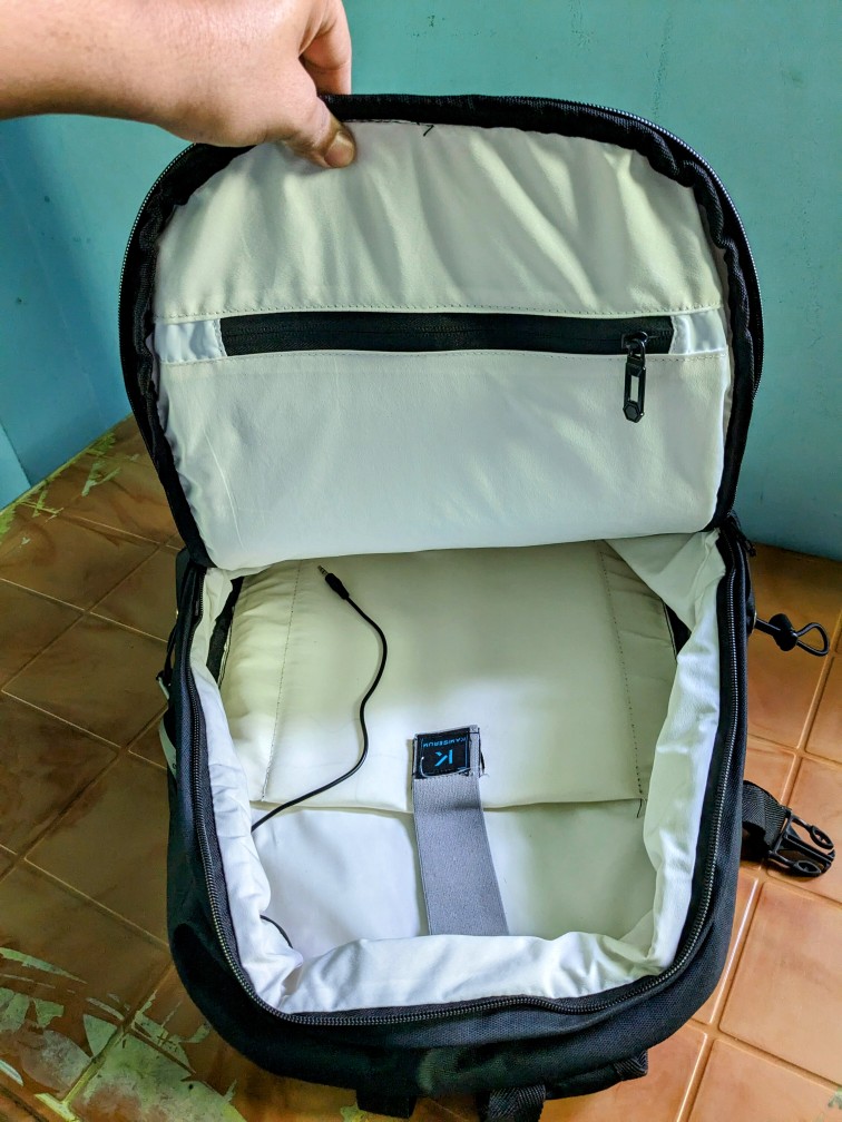 College-university backpack with laptop compartments, modern backpacks ...