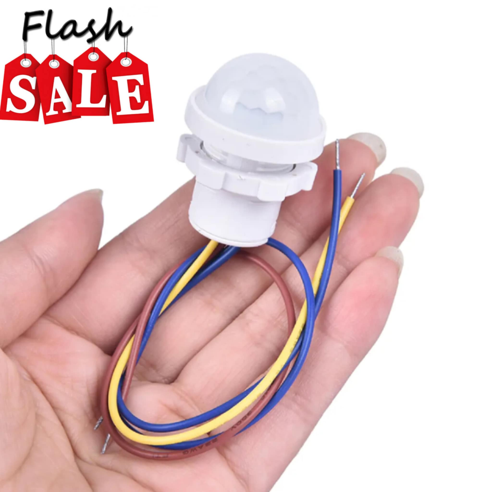 PIR Infrared Motion Sensor Switch 110/220V Auto on Off Light Switch PIR ...