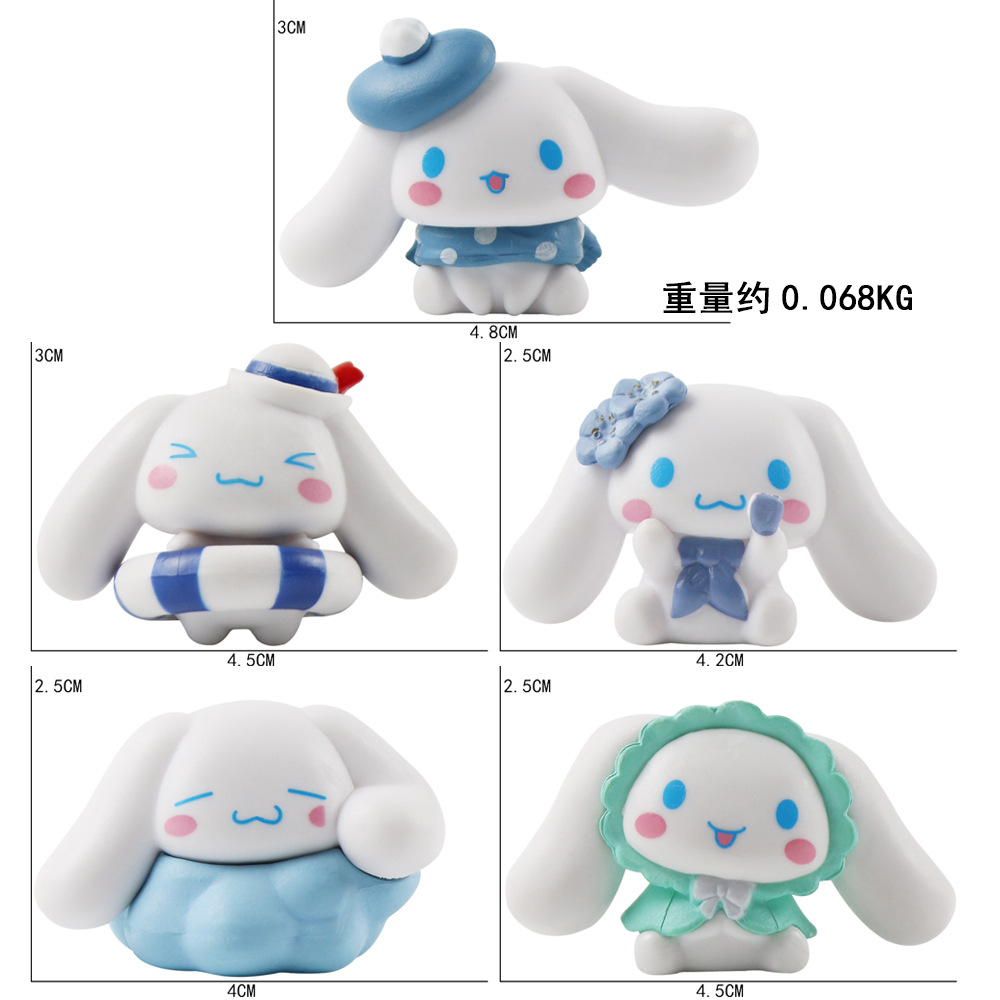Sanrio My Melody Anime Figures Cinnamoroll Kuromi Doll Hello Kitty ...