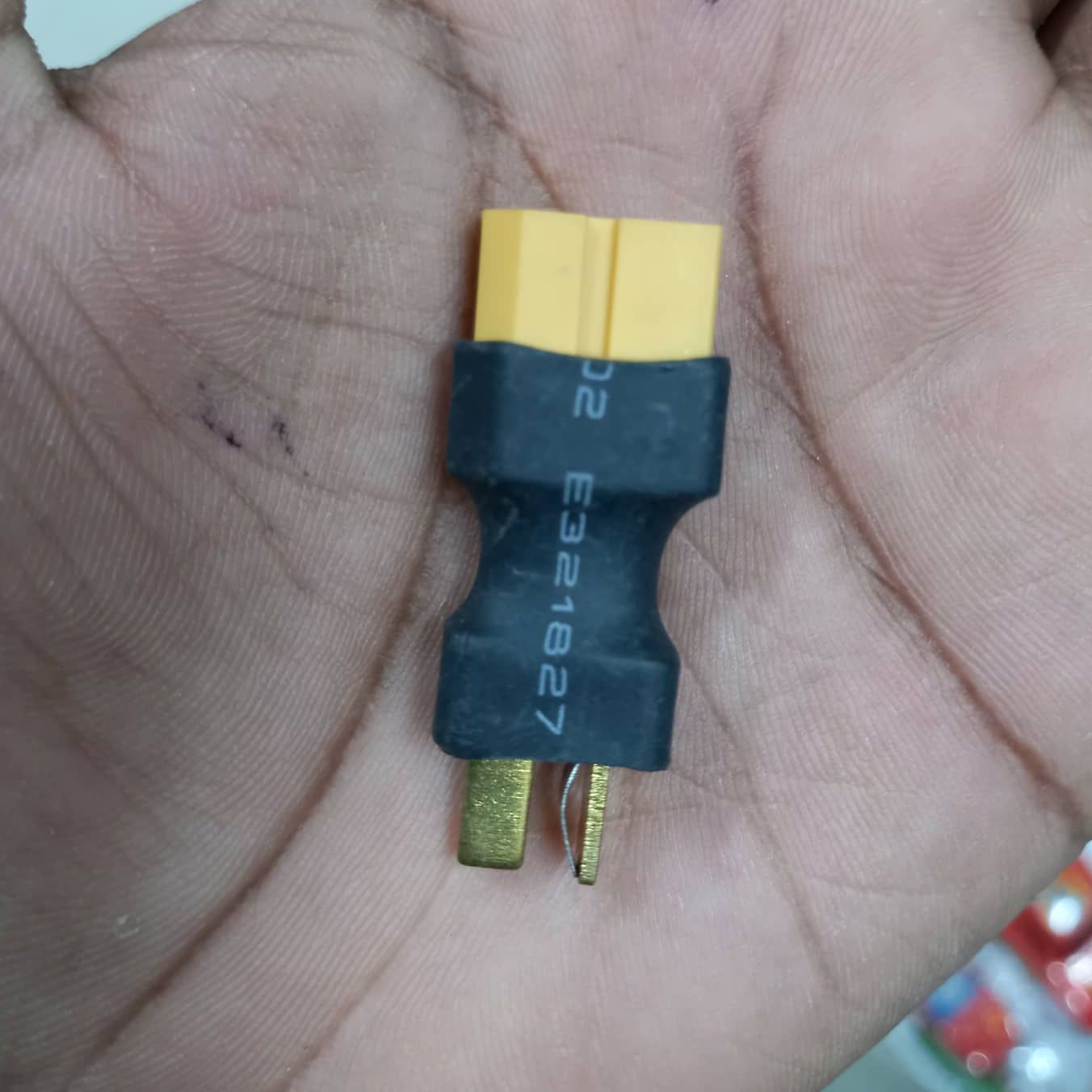 XT60 Female To T Dean Male Plug Conversion Connector No Wire Adapter ...