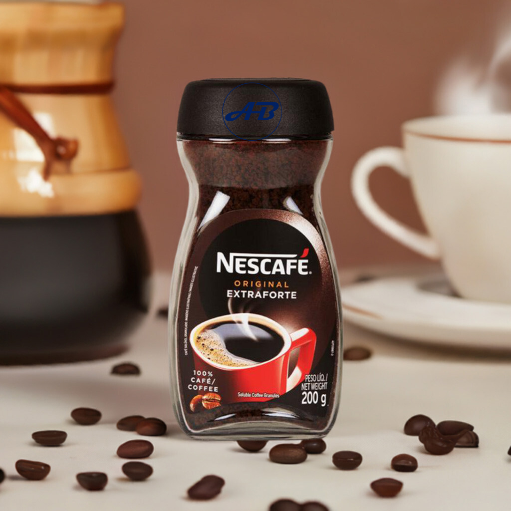 Nescafe Original Extra Forte Coffee 100% Cafe 200 GM