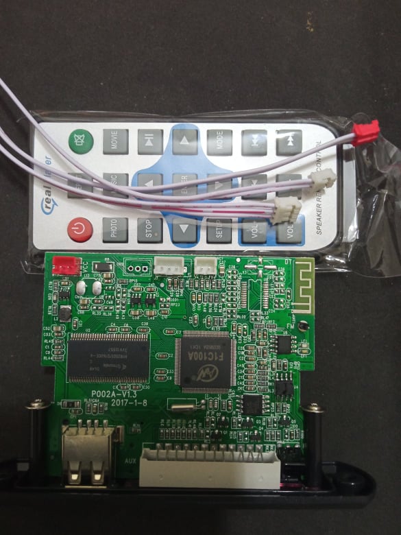 SD CARD MP5 SD Card 5V Audio & Video Kit With USB Card Remote FM TF ...