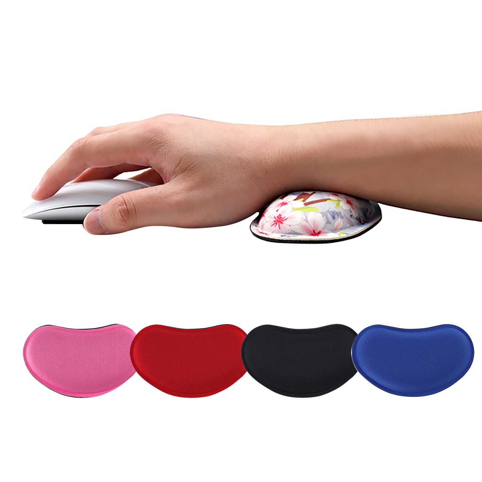 Solid Mice Wrist Rest Support Pad Ergonomic Rubber Non-slip Wrist Rest ...
