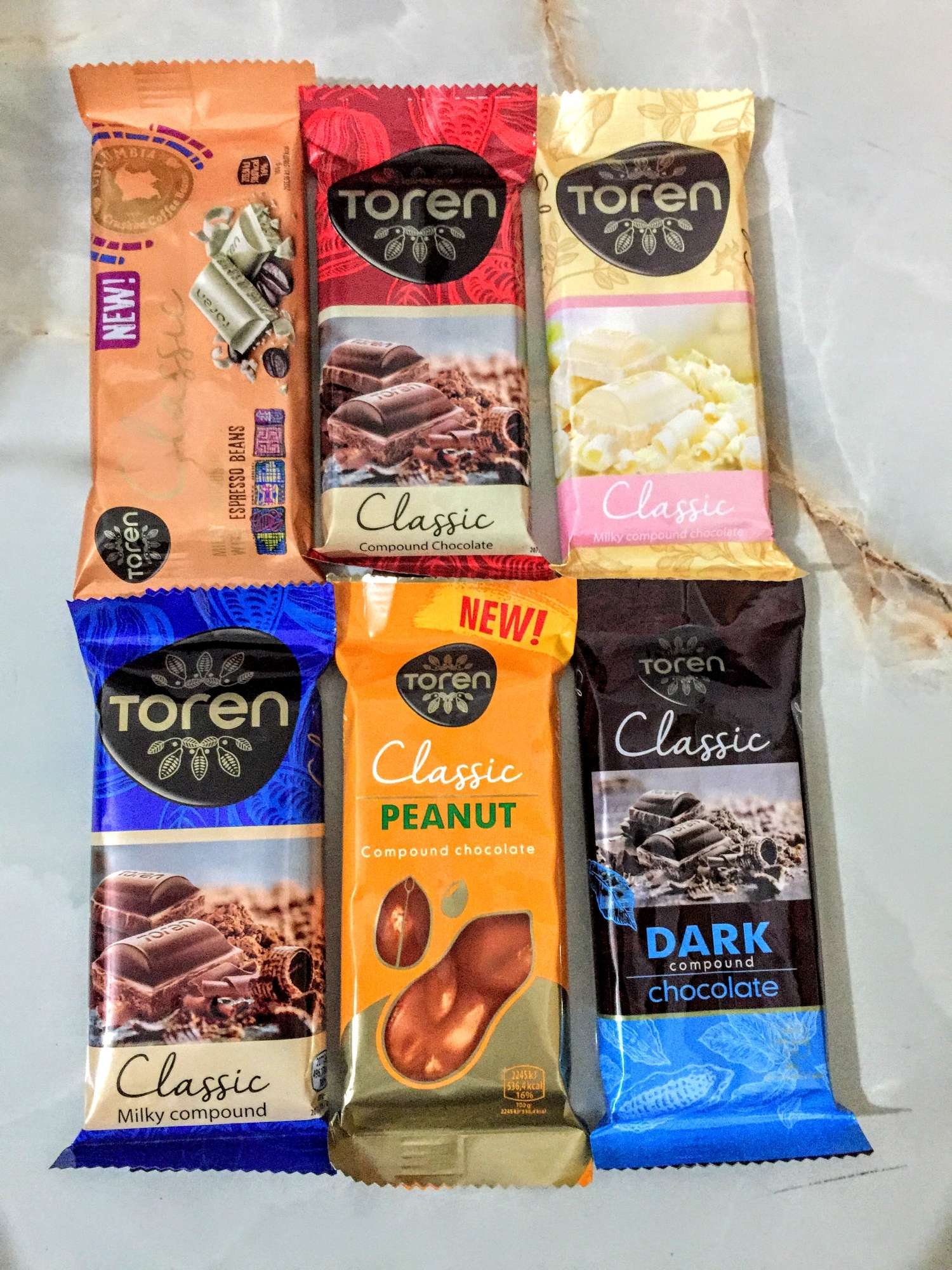 Toren Classic Chocolate Combo Offer 6pic //(6Ã 52g=312g) | Daraz.com.bd