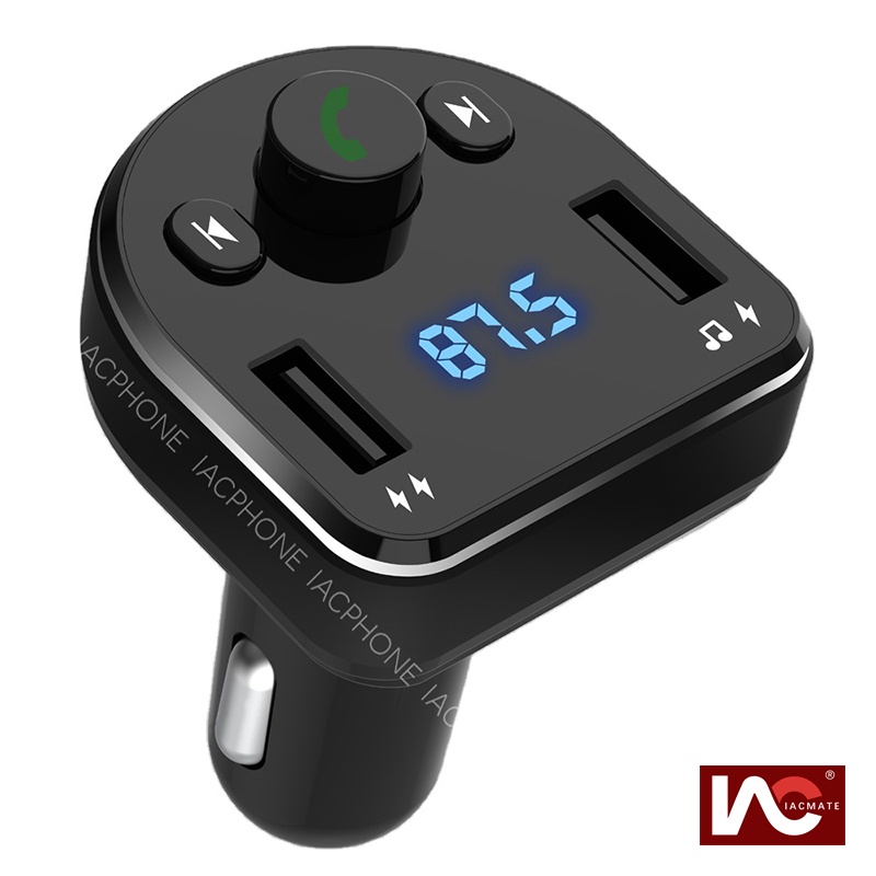 Bluetooth FM Transmitter for Car, Wireless Bluetooth FM Radio Adapter ...