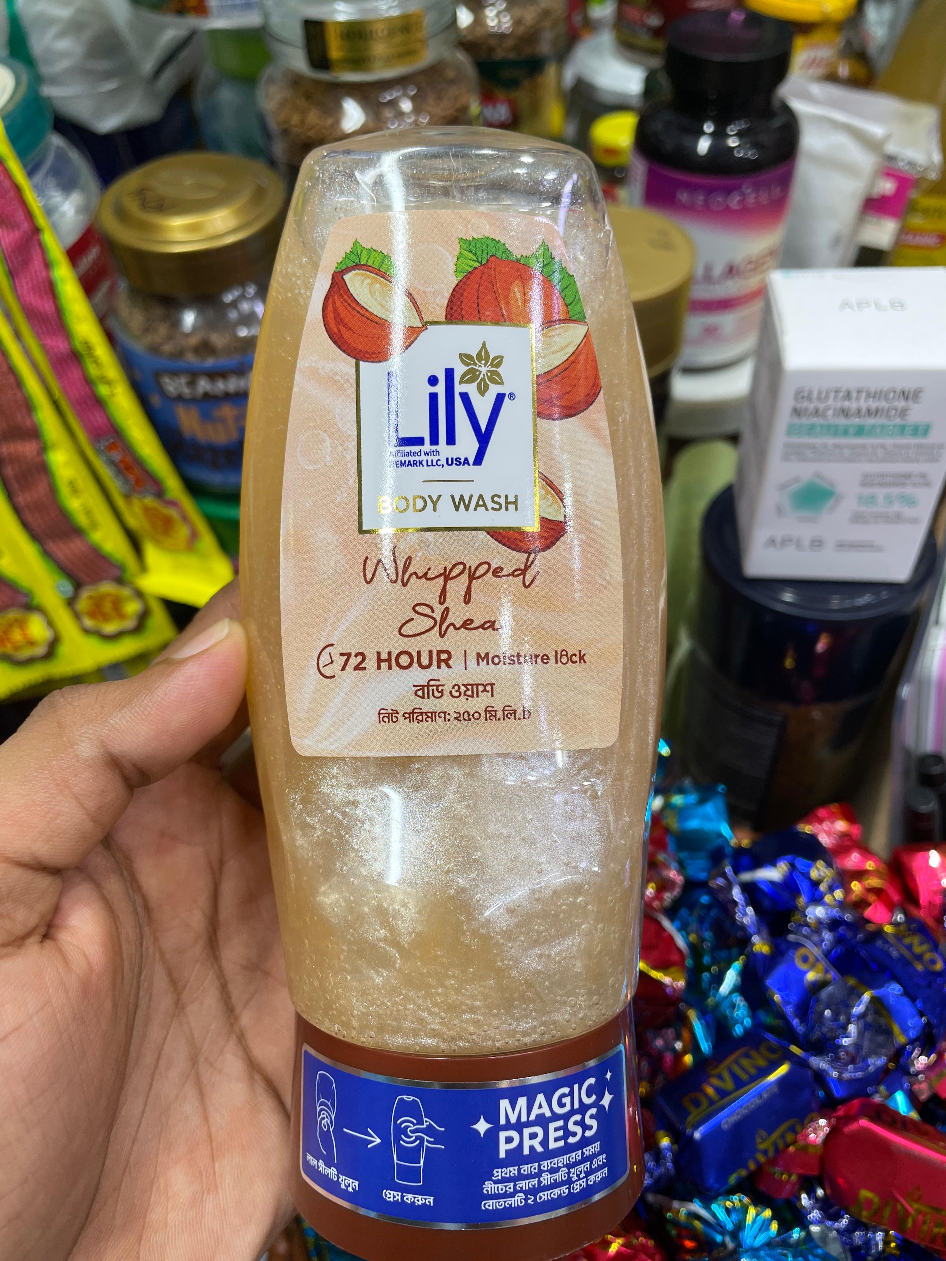 Lily Whipped Shea Body Wash 250Ml