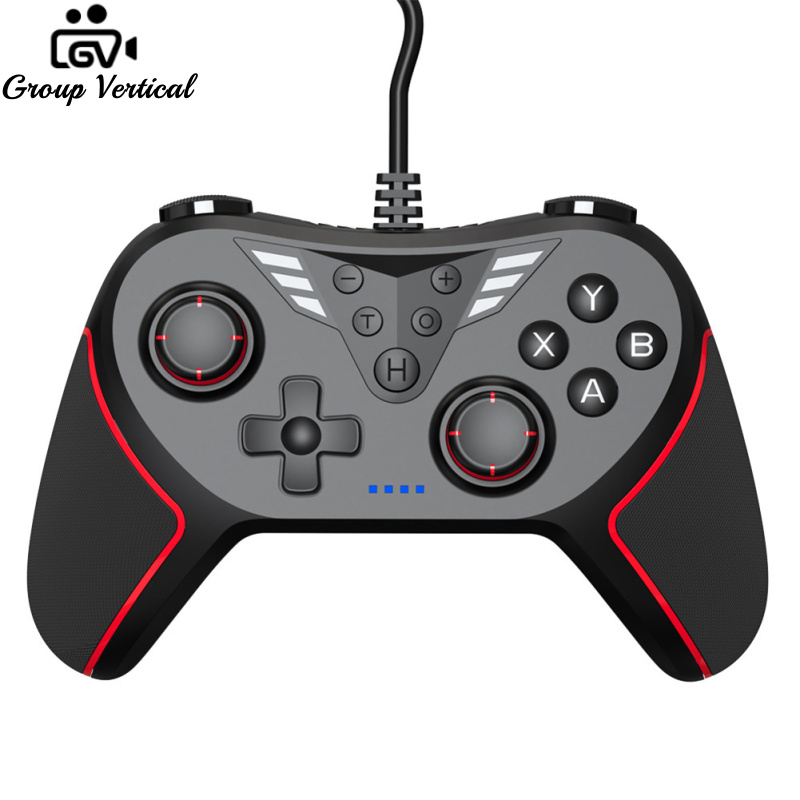 Group Vertical Wired Games Controller Portable Game Console Plug Play ...