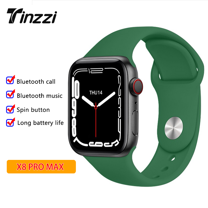 X8 PRO MAX Smart Watch 1.69" HD Full Touch Smartwatch Bluetooth-Call ...