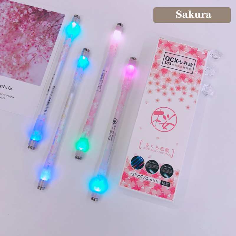 Spinning Pen Rotating Gaming Ballpoint Luminous Pen for Beginner ...