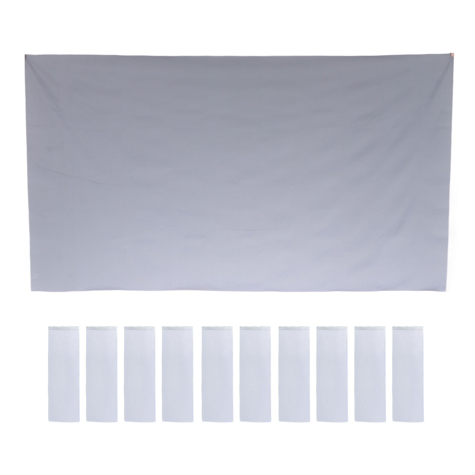 Projection Screen Foldable Portable 60in Projector Curtain for Home ...