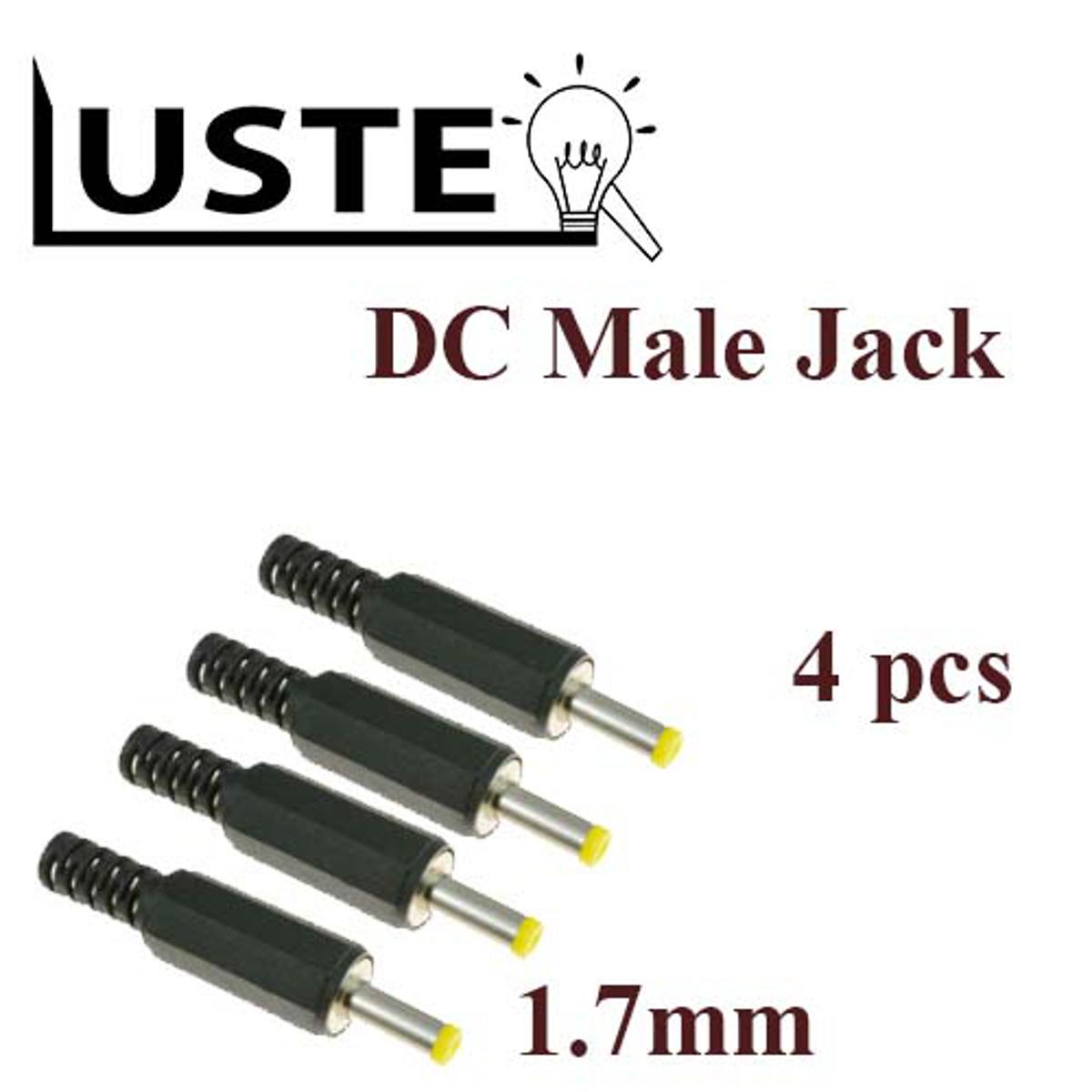 DC Male Jack 1.7mm Power Line Connector Plug |Luster| | Daraz.com.bd