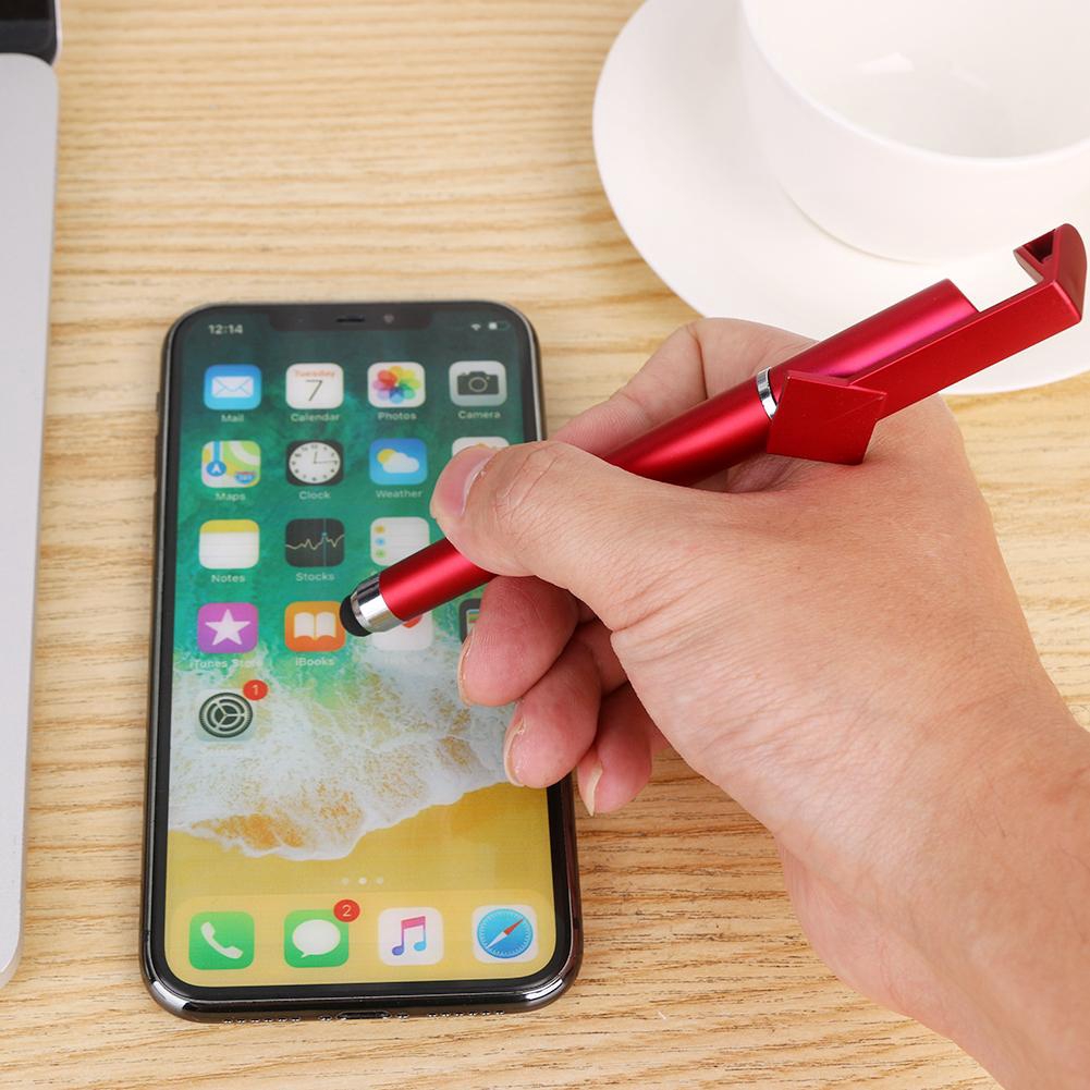 Universal 3 in 1 Capacitive Stylus Pen with Mobile Stand Holder ...