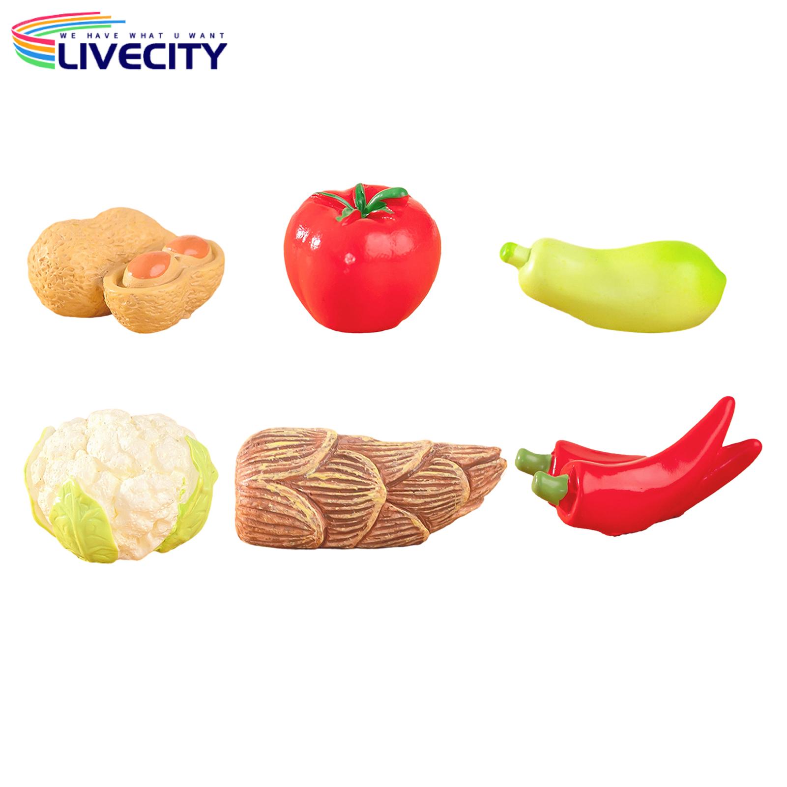 Realistic Simulated Small Fruit Models Mini Vegetable Model Micro ...