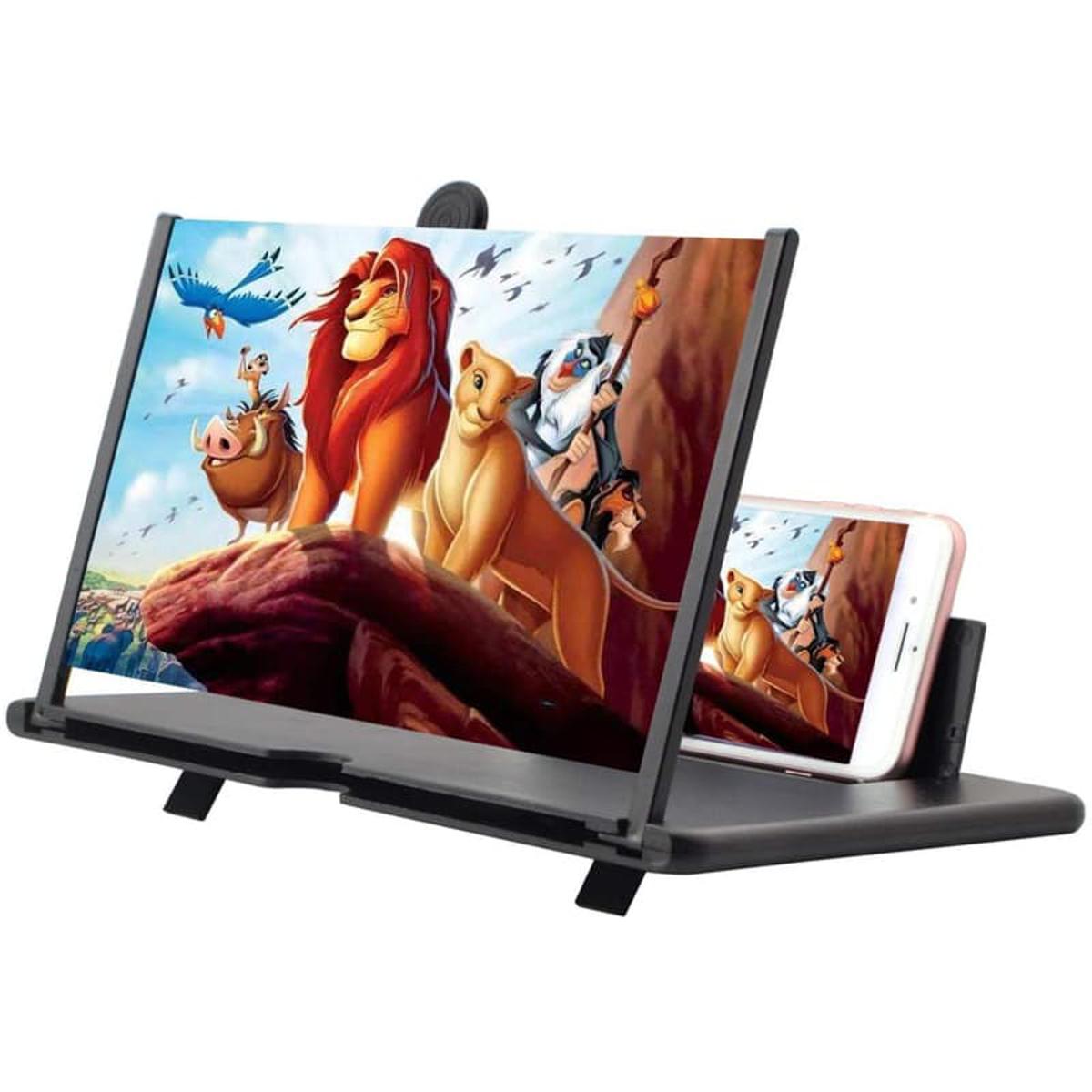 3D Glass Magnifier Mobile Accessories Mobile Phone Screen Amplifier ...