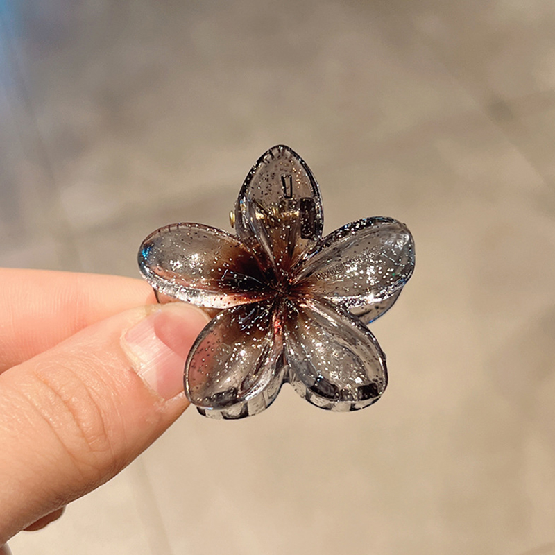 Colorful Flower Hairpin Small Hair Claws For Girls Floral Hair Clips ...