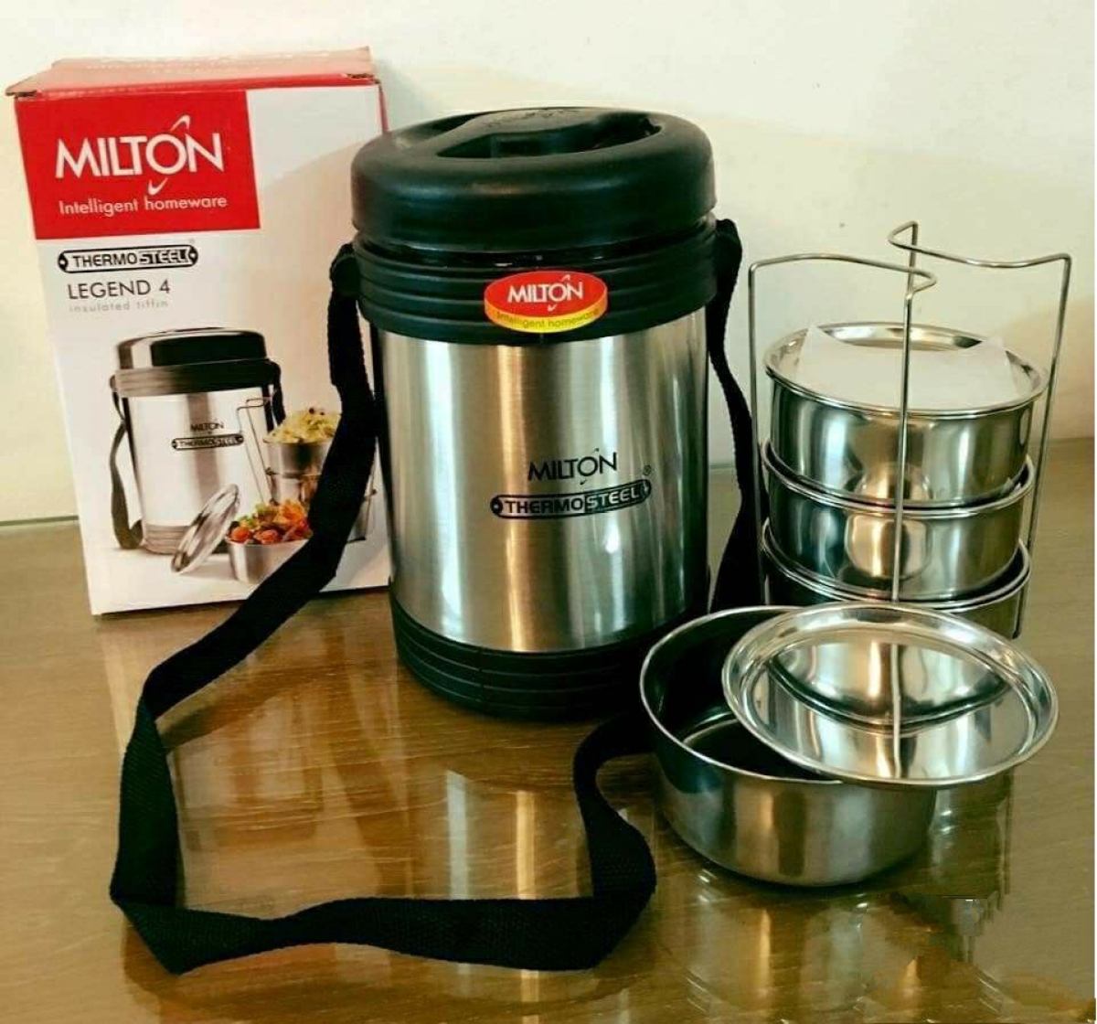MILTON Thermo Steel Hot Tiffin Carrier | Daraz.com.bd